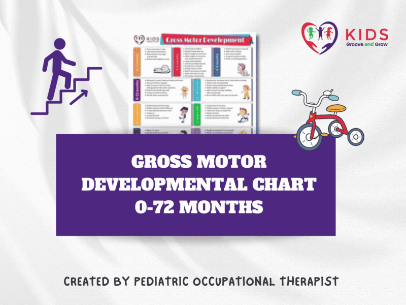 Gross Motor Developmental Chart 0–72 Months | Child Milestones