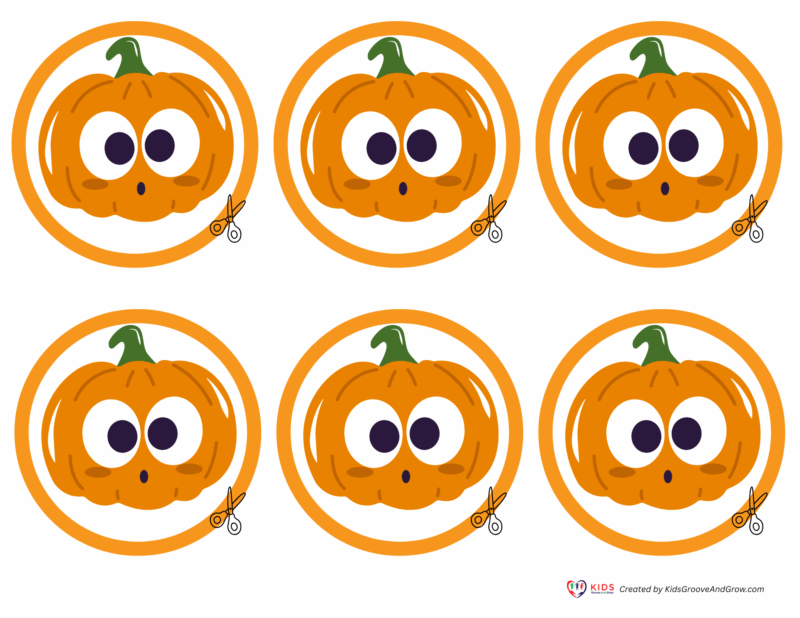 Pumpkin Scissor Skills Worksheets – Preschool Cutting Practice ...